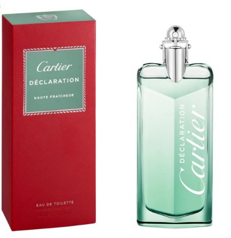 CARTIER DECLARATION HAUTE FRAICHEUR 100 ml EDT Uomo Eau de Toilette ...